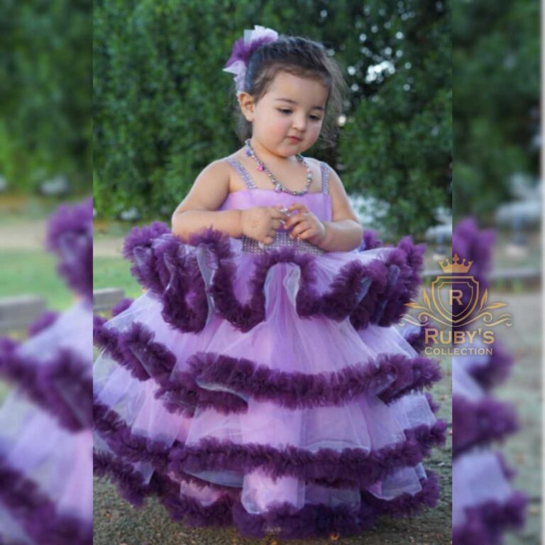 Aizal Princess Frock - Ruby's Collection Pakistan