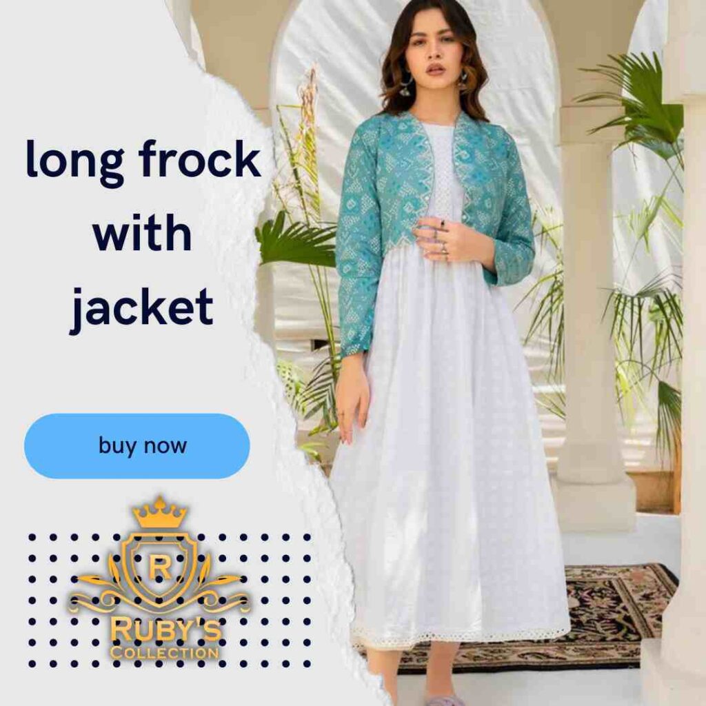 long frock with jacket - Ruby's Collection Pakistan